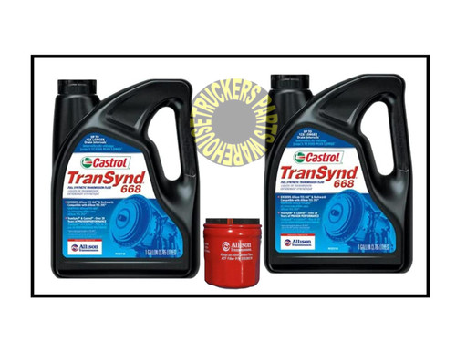 Allison Transynd TES 668 Full Synthetic Transmission Fluid (2 GAL + 1 ...