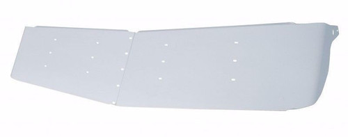 KENWORTH Drop Sun Visor 13.5" Stainless 89-00 W900L W900B T800 Curved ...