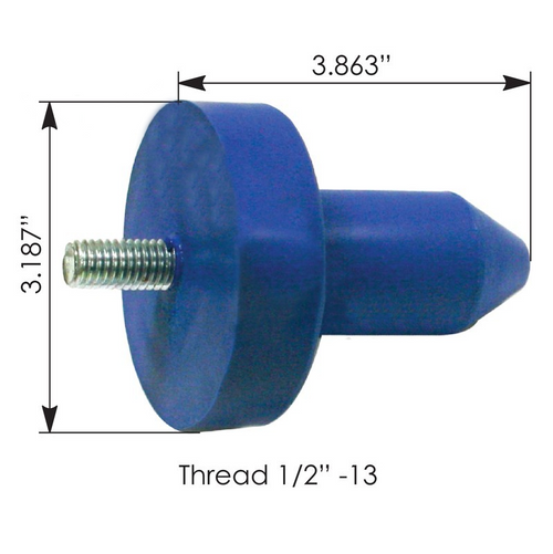 KENWORTH HOOD PIN K179-528 SET- 1 PAIR - UATPARTS