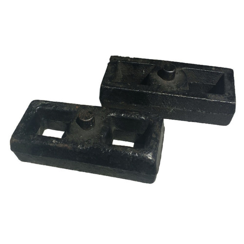 1.5 Inch Leaf Spring Lift or Lowering Blocks 1-1/2" (PAIR) Heavy Duty ...