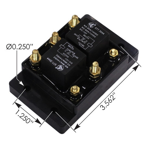Forward and Reverse Relay Module 12V 70 Amps Tarp Motor Snow Plow ...