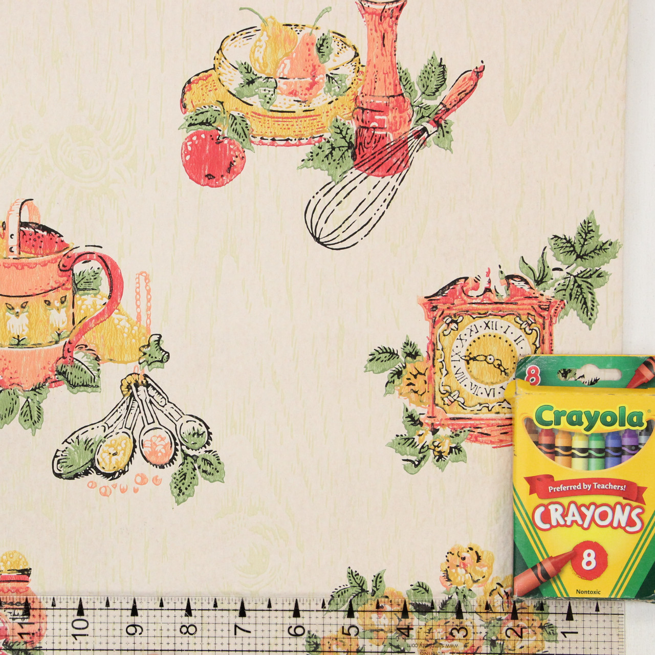 1960s Vintage Wallpaper Kitchen Wallpaper 60s Themed Vintage Wallpaper