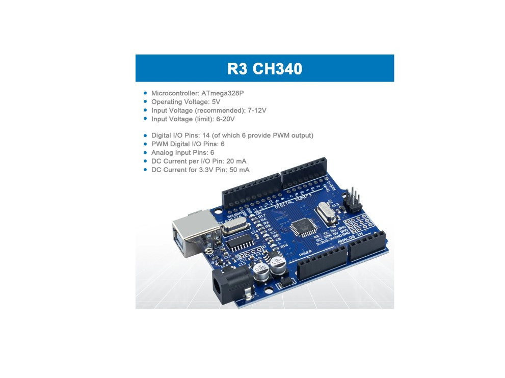 UNO R3 Kit 400 Points Breadboard Electronics Component Fun 2560 UNO ...