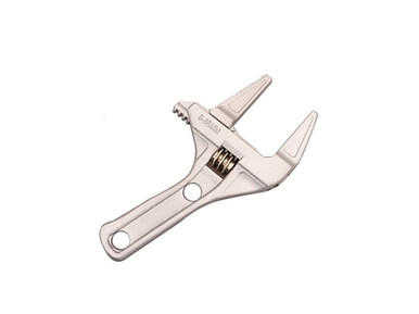 66mm Adjustable Spanner Plumbing Wrench Short Shank Extra Wide Opening ...