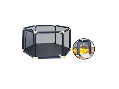Portable Playpen Kid Baby Play Pen Gate Wall Fence Barrier Foldable ...
