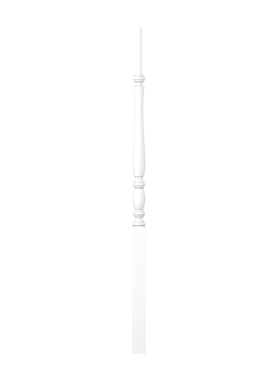 SW-5341 Primed Primed Pin Top Wood Baluster 42"