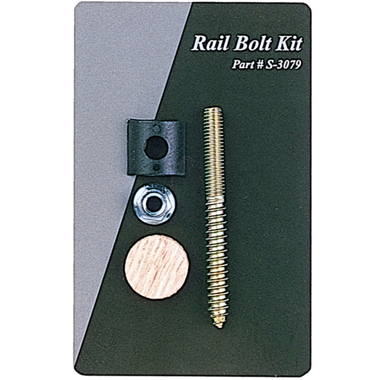 LJ-3079 Red Oak/Poplar Rail Bolt Kit