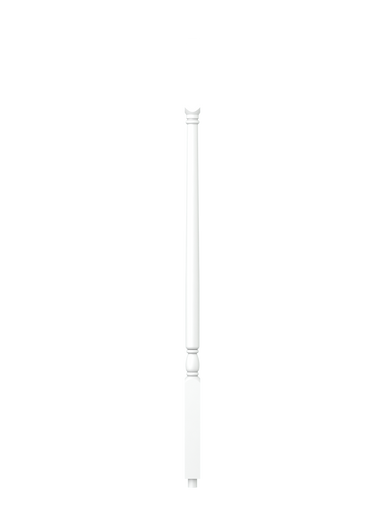 SW-5141 Primed Primed Square Top Wood Baluster 36"