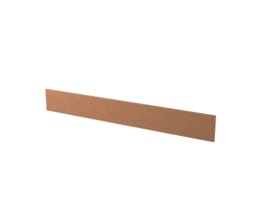 S-8075 7 1/2" Unfinished Oak Riser 60"