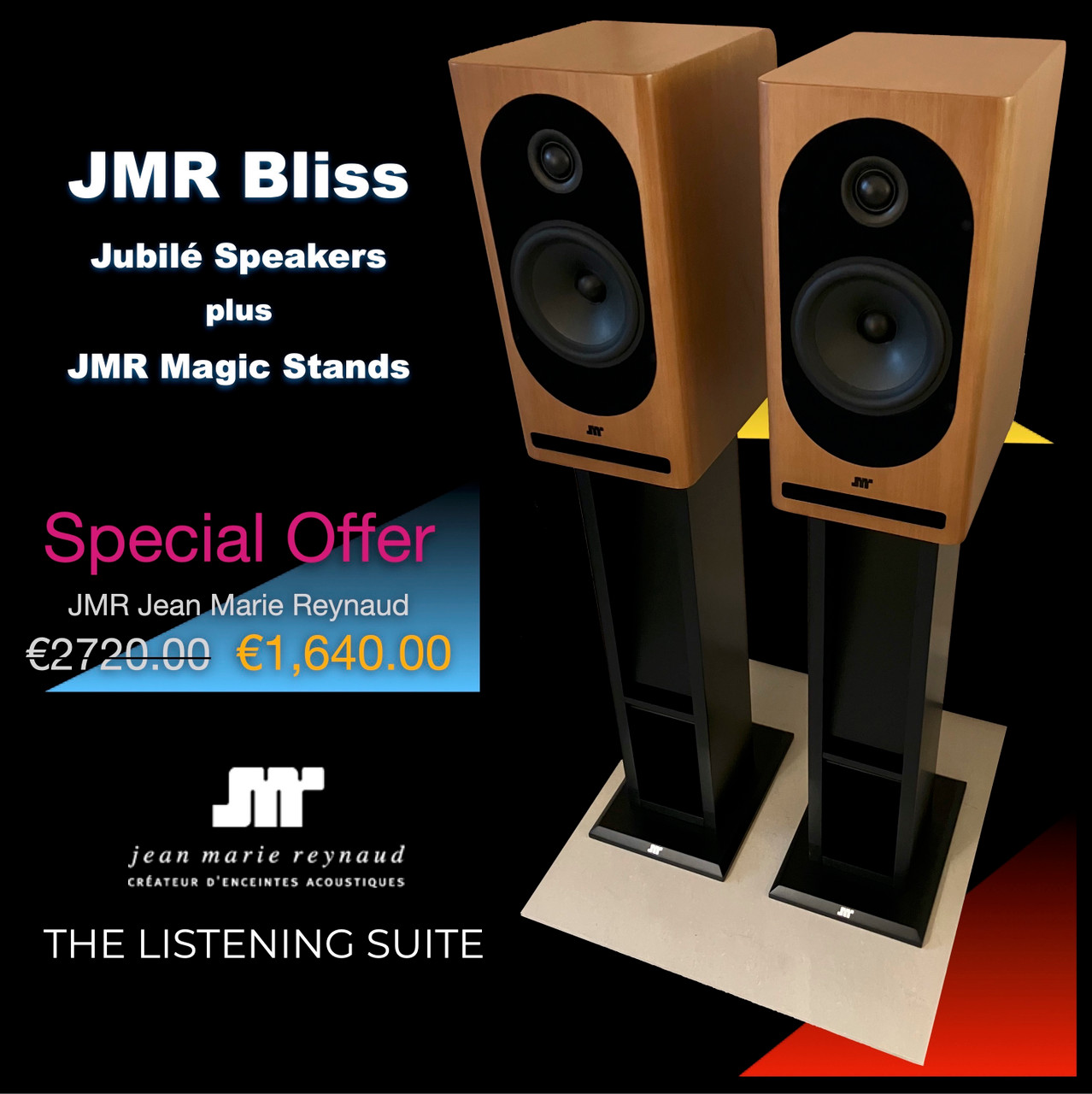 JMR Bliss Jubile and Magic Stands Special Offer | The Listening Suite ...