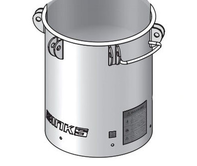 Binks Tank and Lug Assembly for 5 Gallon 183S Code Tanks