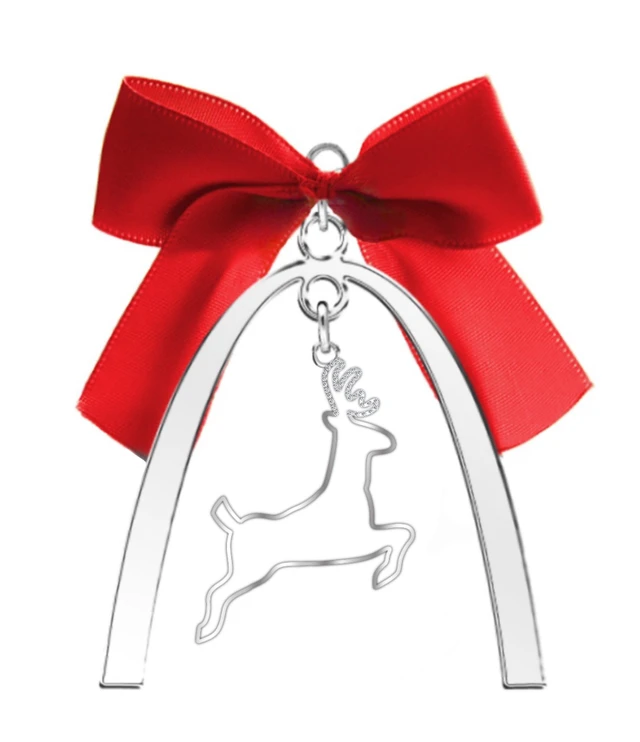 "Only in St. Louis" Holiday Ornaments - Arch with Reindeer - St. Louis ...