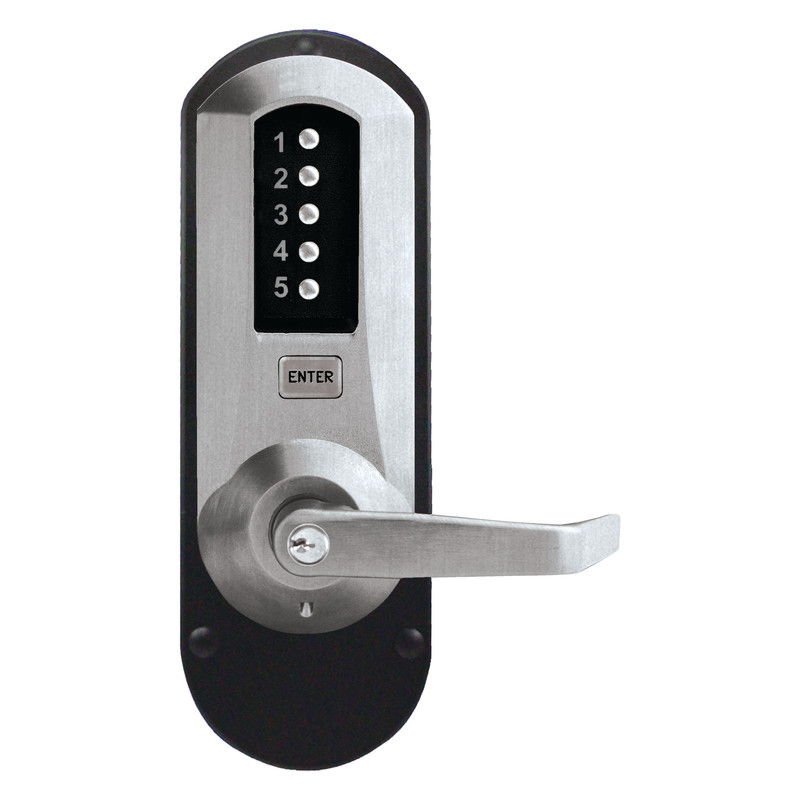 Kaba Simplex 5010XKWL-26D-41 Mechanical Pushbutton Lever Lock W/ Key ...