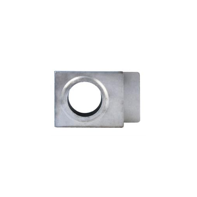 Keedex K-BXSGL-S Slim L. Box Sgl 2-3/8'' Backset Weldable Box