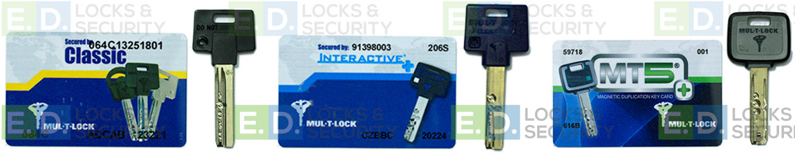 Mul-T-Lock High Security Mortise Cylinder - E.D. Locks & Security LLC