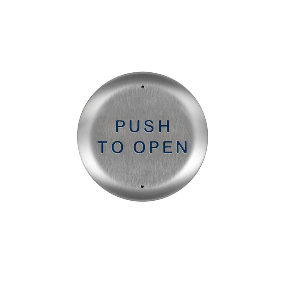 Bea 10PBR45 4.5" Push To Open Round Push Plate