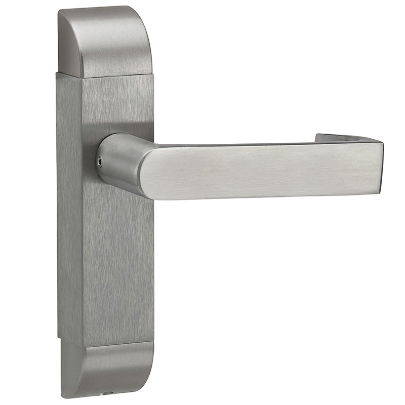 Adams Rite 4600-03-512-32D Heavy Duty Aluminum Door Curved Lever Trim ...