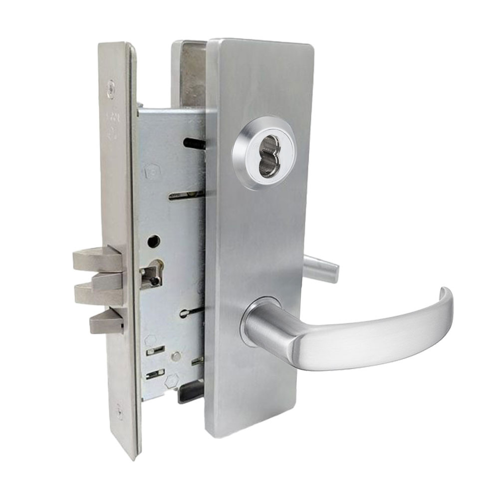 MA411B QN 626 Falcon Mortise Lock - E.D. Locks & Security LLC