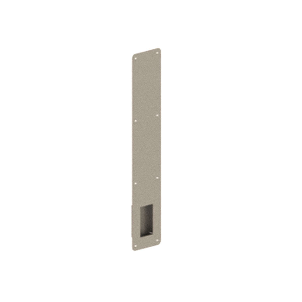 16R 4X16 US32D Hager Door Pulls, Push and Pull Plates - E D Locks and ...
