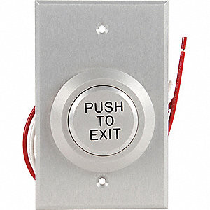 Dortronics W5287-P25xE1 Series Single Gang Heavy Duty Push Button Switch