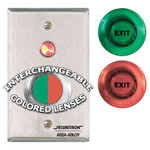 Securitron PB2E Momentary, Single Gang, Green/Red/Handicap Push Button