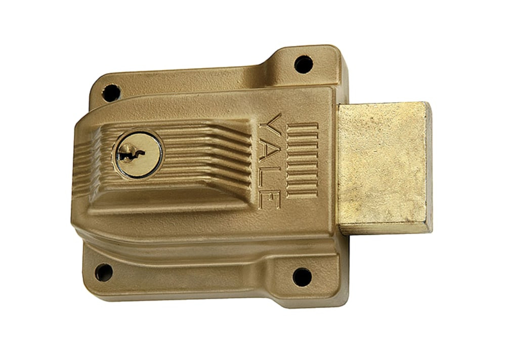 Yale 112 1/4 Heavy Duty Double Cylinder Latchbolt Deadbolt