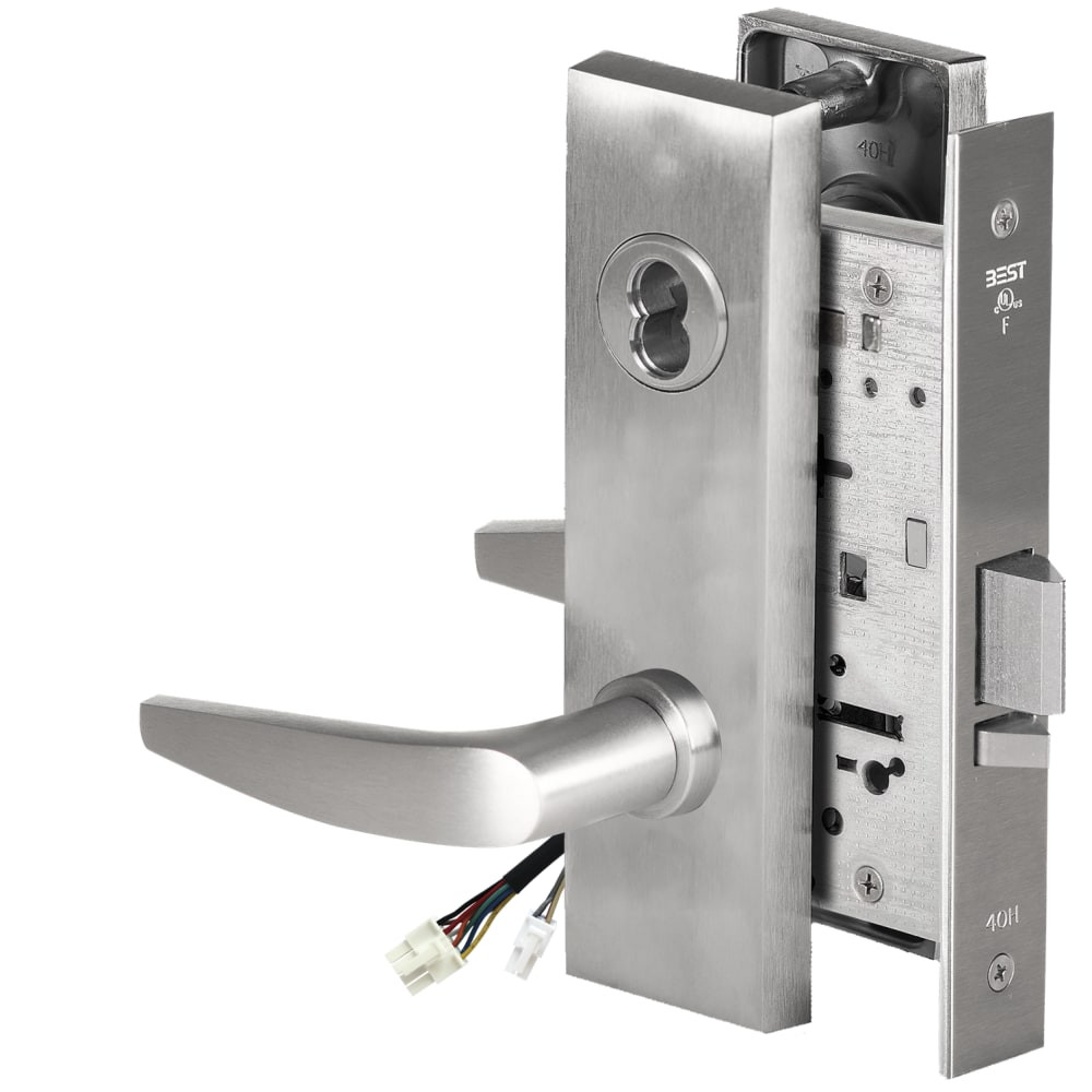 BEST 45HW7DEL16M626 Fail Safe 24V Electrified Mortise Lock 16 Lever M ...