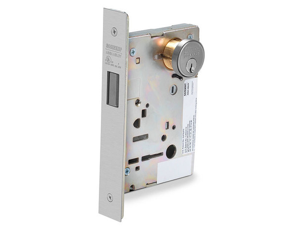 Sargent 4877 26D Classroom Mortise Deadbolt Satin Chrome