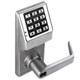 Alarm Lock DL2700IC-C US26D Pushbutton Cylindrical Door Lock Straight ...