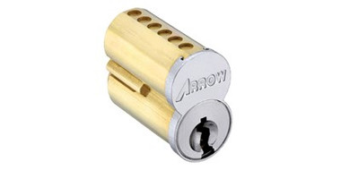 Arrow SFIC CORE 2CH 1CO 626 Keyed With Control Key Satin Chrome - E.D ...