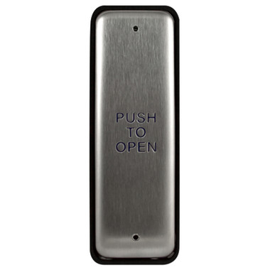 Bea 10PBJ Push To Open Round Jamb Push Plate