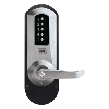 Kaba Simplex 5010XKWL-26D-41 Mechanical Pushbutton Lever Lock W/ Key ...