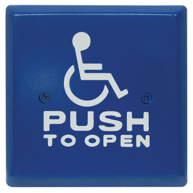 Camden CM-46CBK/4 Push Plate Switch - E.D. Locks & Security LLC