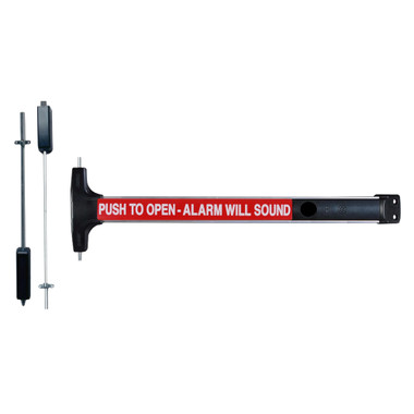 V50 EB CD 628 96 36X84 DETEX Surface Vertical Rod Exit Device - E D ...
