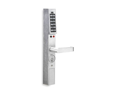 Alarm Lock DL1300/10B1 Pushbutton Aluminum Door Trim Audit Trail ...