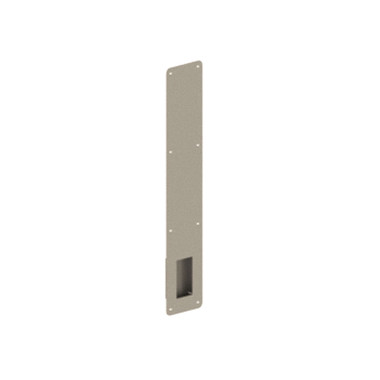 16R 4X16 US32D Hager Door Pulls, Push and Pull Plates - E D Locks and ...