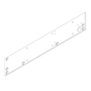 4310ME-18 RH AL LCN Door Closer Mounting Plates - E D Locks and Security