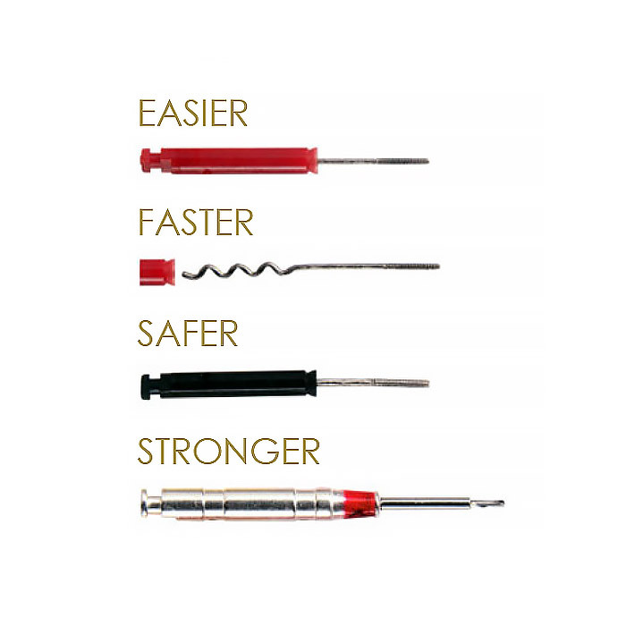 FILPIN Dentine Parapulpal Retention System