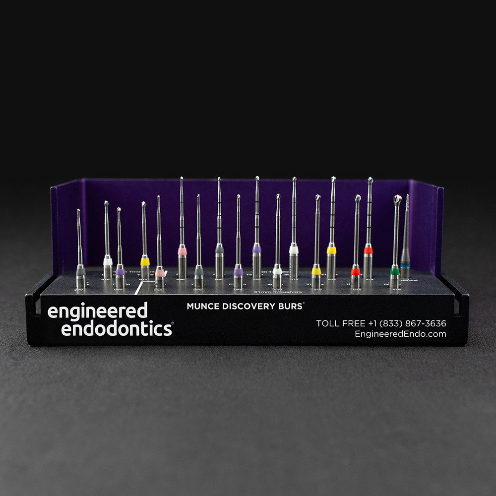 Kit (18) Burs and Marked Bur Block