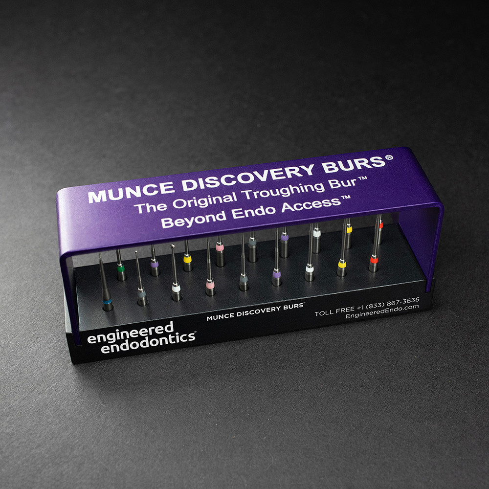 Kit (18) Burs and Unmarked Bur Block