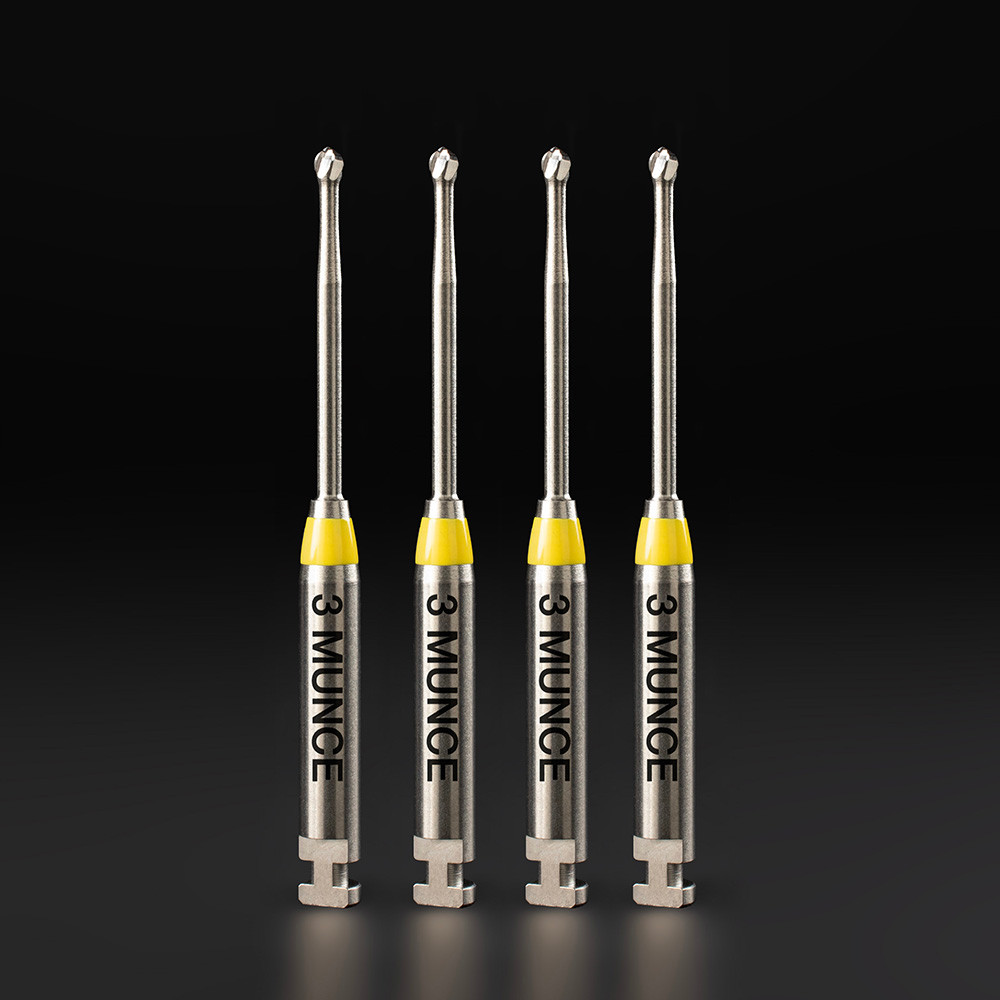 Munce Discovery Burs 28mm Troughers Yellow 4 and 6-packs
