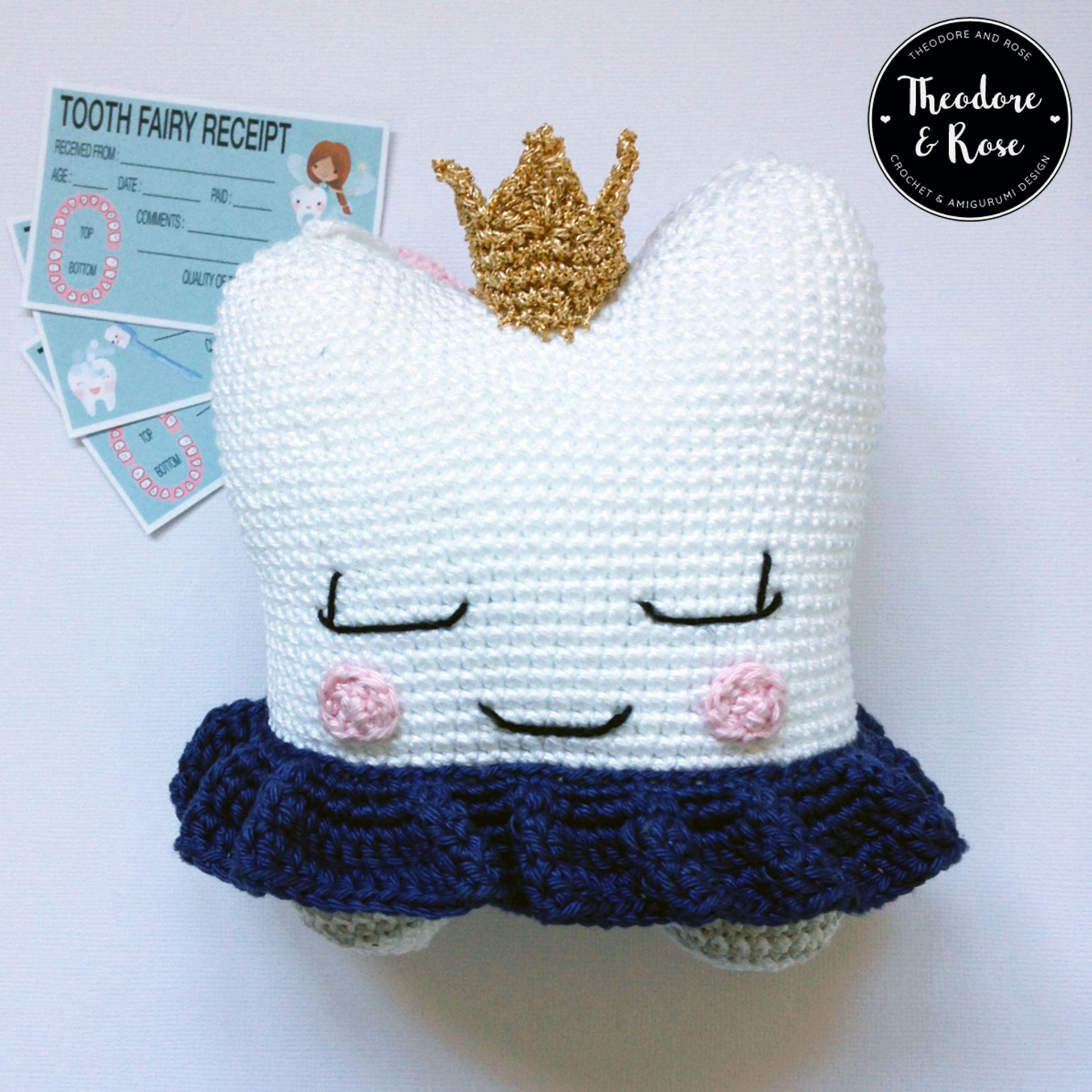 The Little Gentleman Tooth Fairy Pillow Kit - Yarns For All
