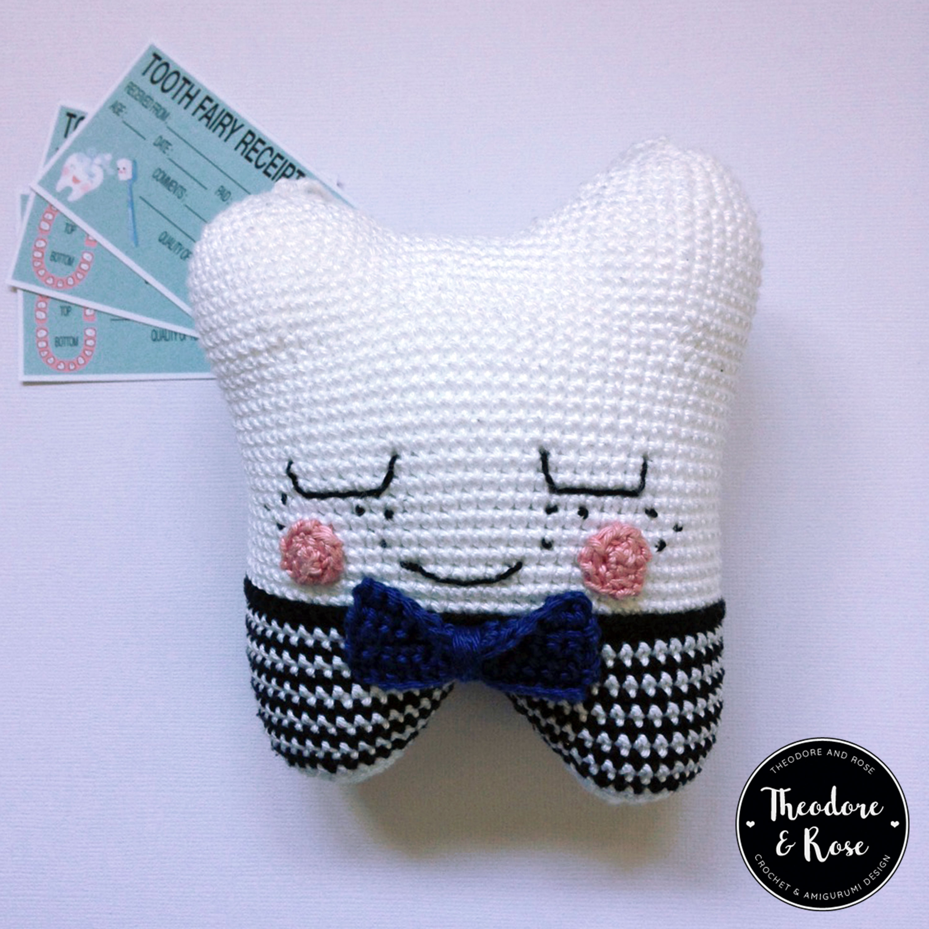 The Little Gentleman Tooth Fairy Pillow Kit - Yarns For All
