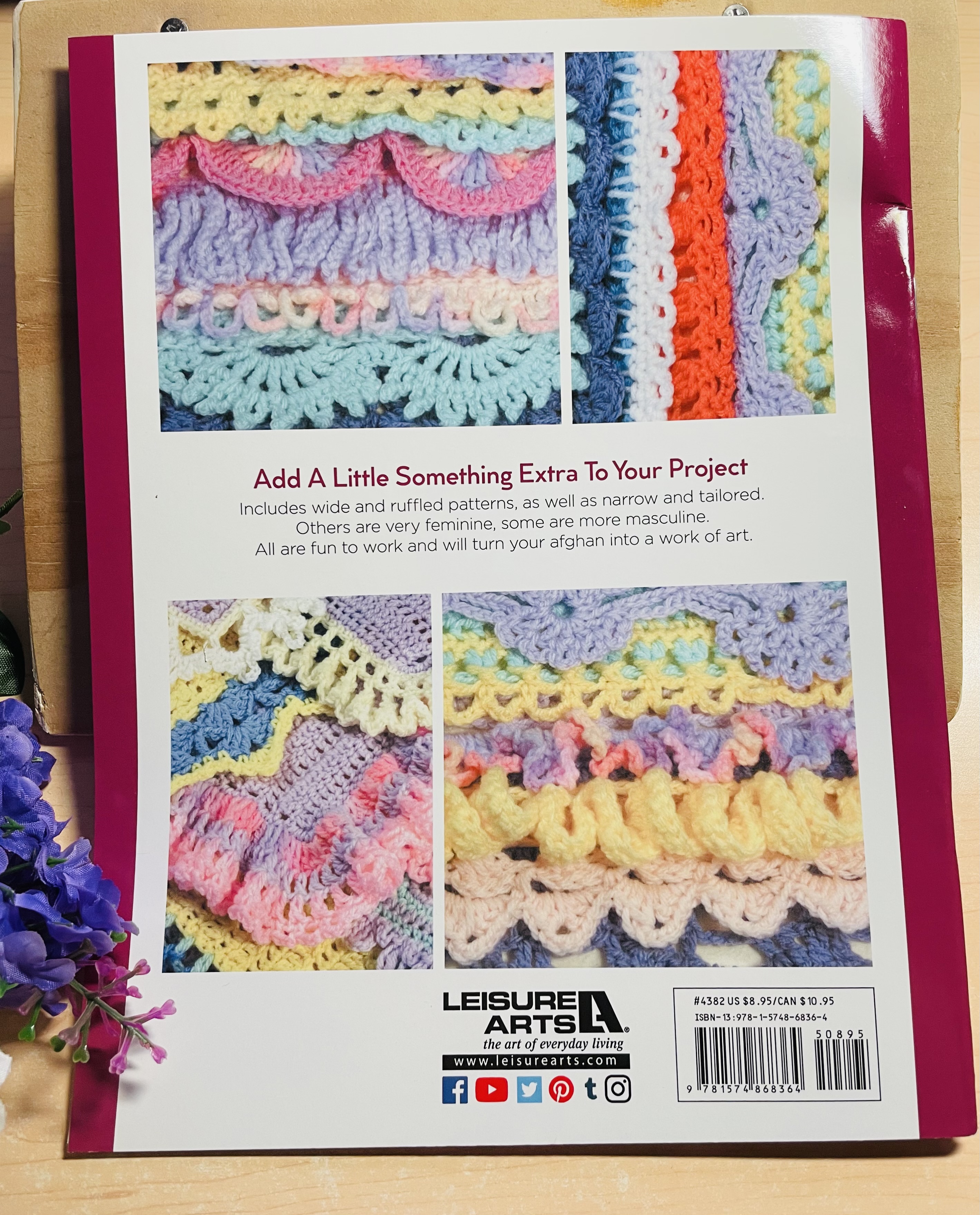 50 Crocheted Afghan Borders - Yarns For All