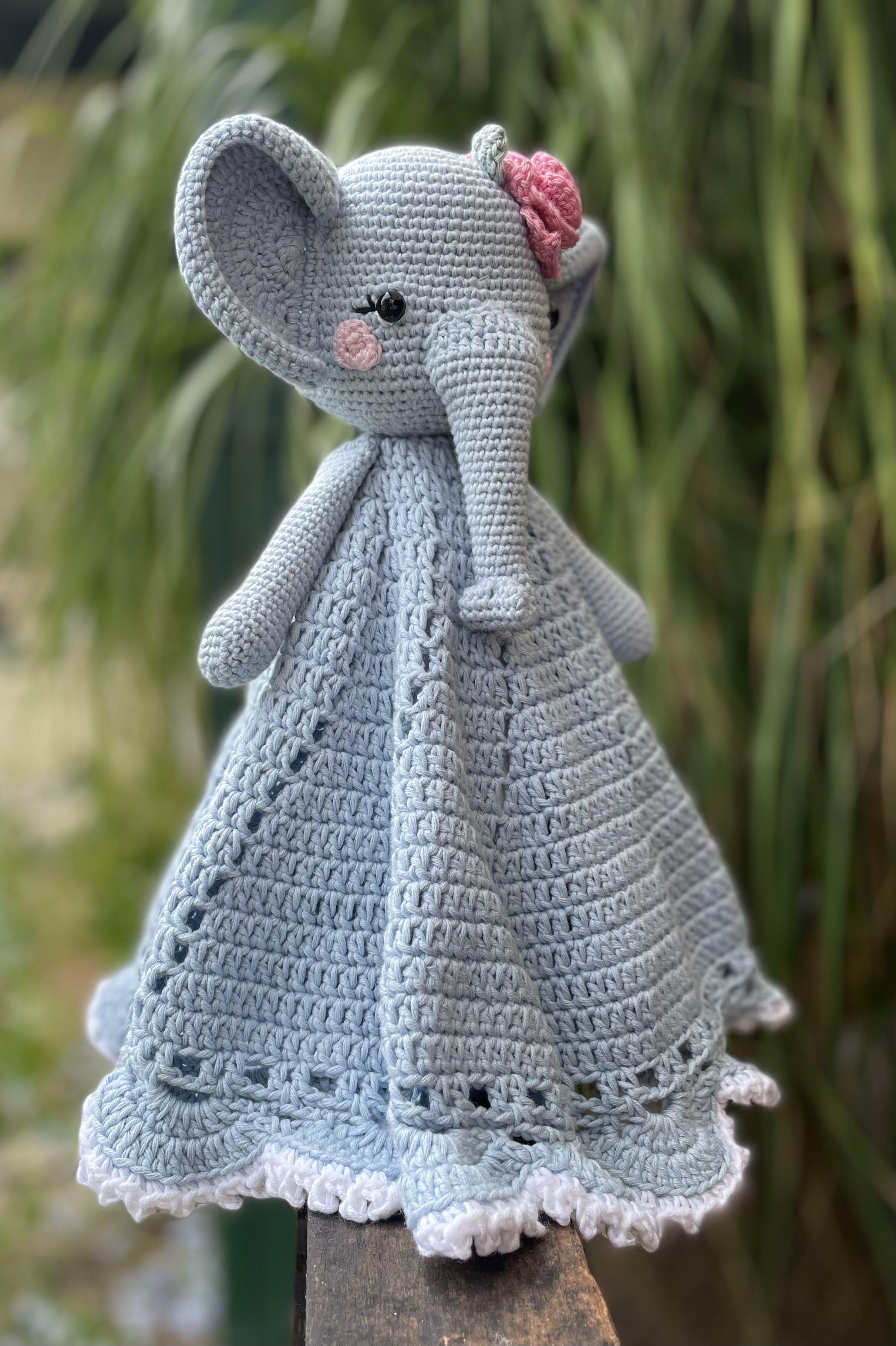 Ellie Elephant Lovey Kit - Yarns For All