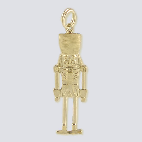 Nutcracker Charm - Nutcracker Dance Jewelry Gold Collection