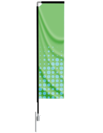 Rectangle Flag Banners - Speedy Pros Inc