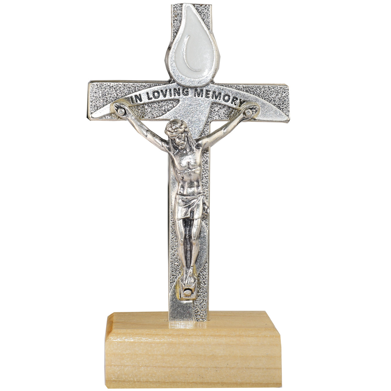 (119-31) 3.5" IN LOVING MEMORY STAND CR - McVan