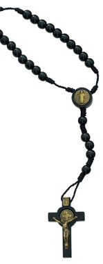 (P186C) SMALL BLACK WOOD ST. BENEDICT - McVan