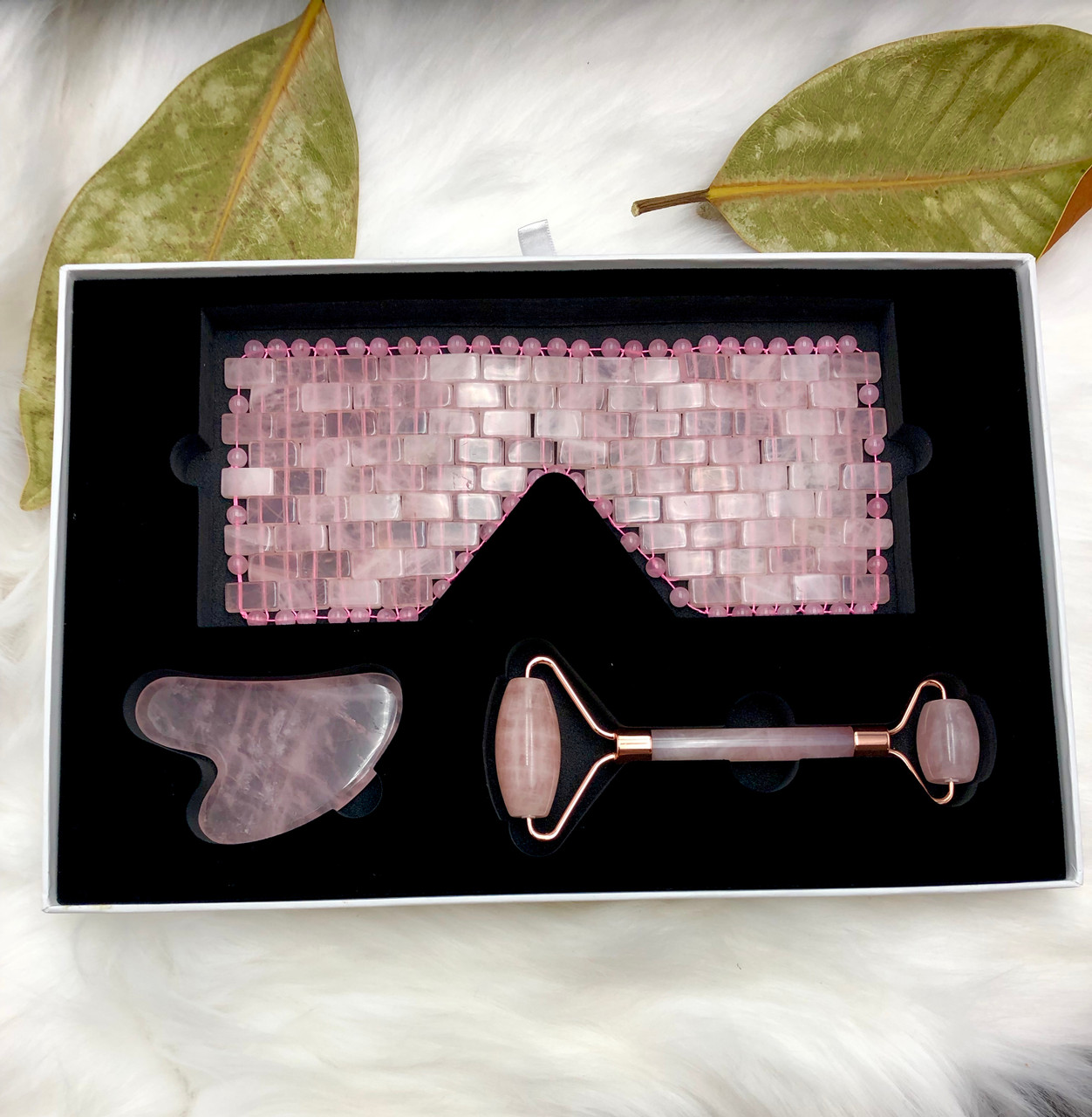 Rose Quartz Facial Set